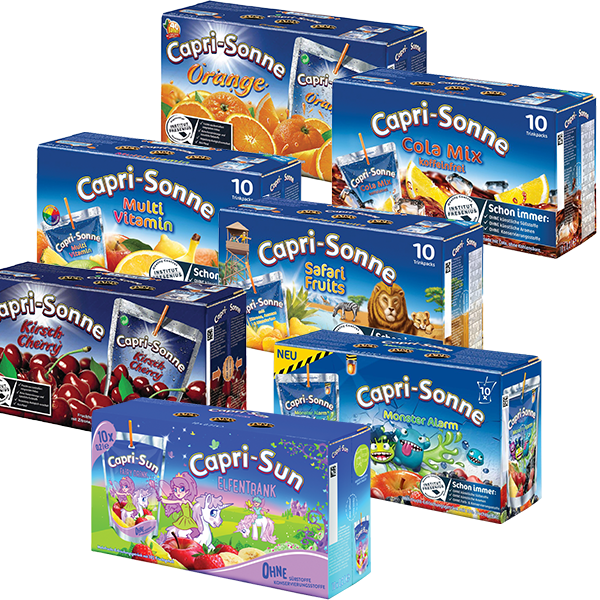 capri sun flavours